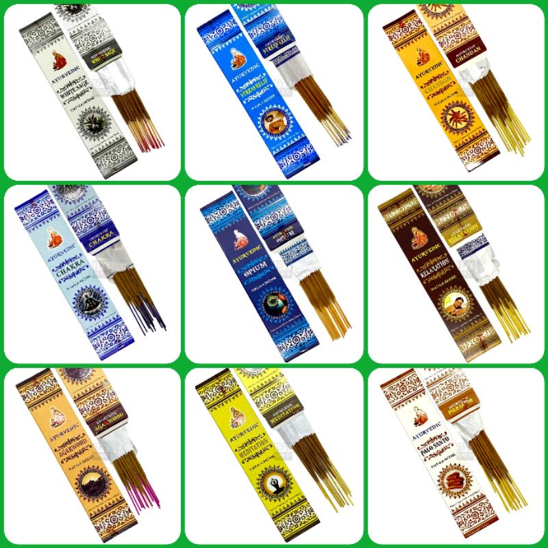 ธูปอินเดีย AYURVEDIC AGARBATHI INCENSE STICKS - dyincense - ThaiPick