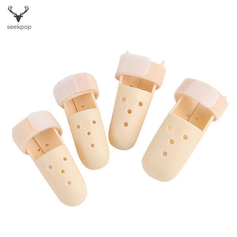 ☄sp☀ 5pcs Finger Splint Brace Plastic Finger Support Protector ...