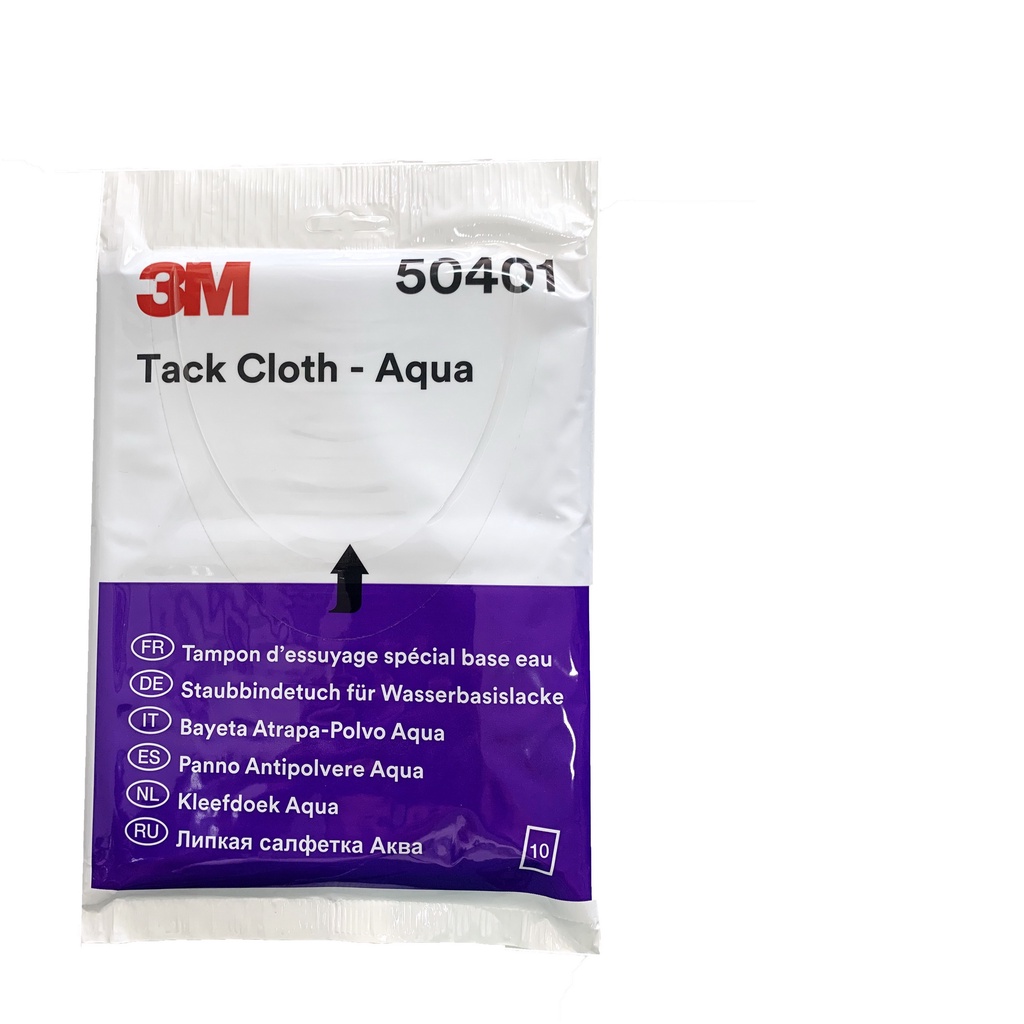 3M TACK CLOTH AQUA (10PC/PACK) 50401 ผ้าเหนียวสำหรับสีสูตรน้ำ h7hv ...
