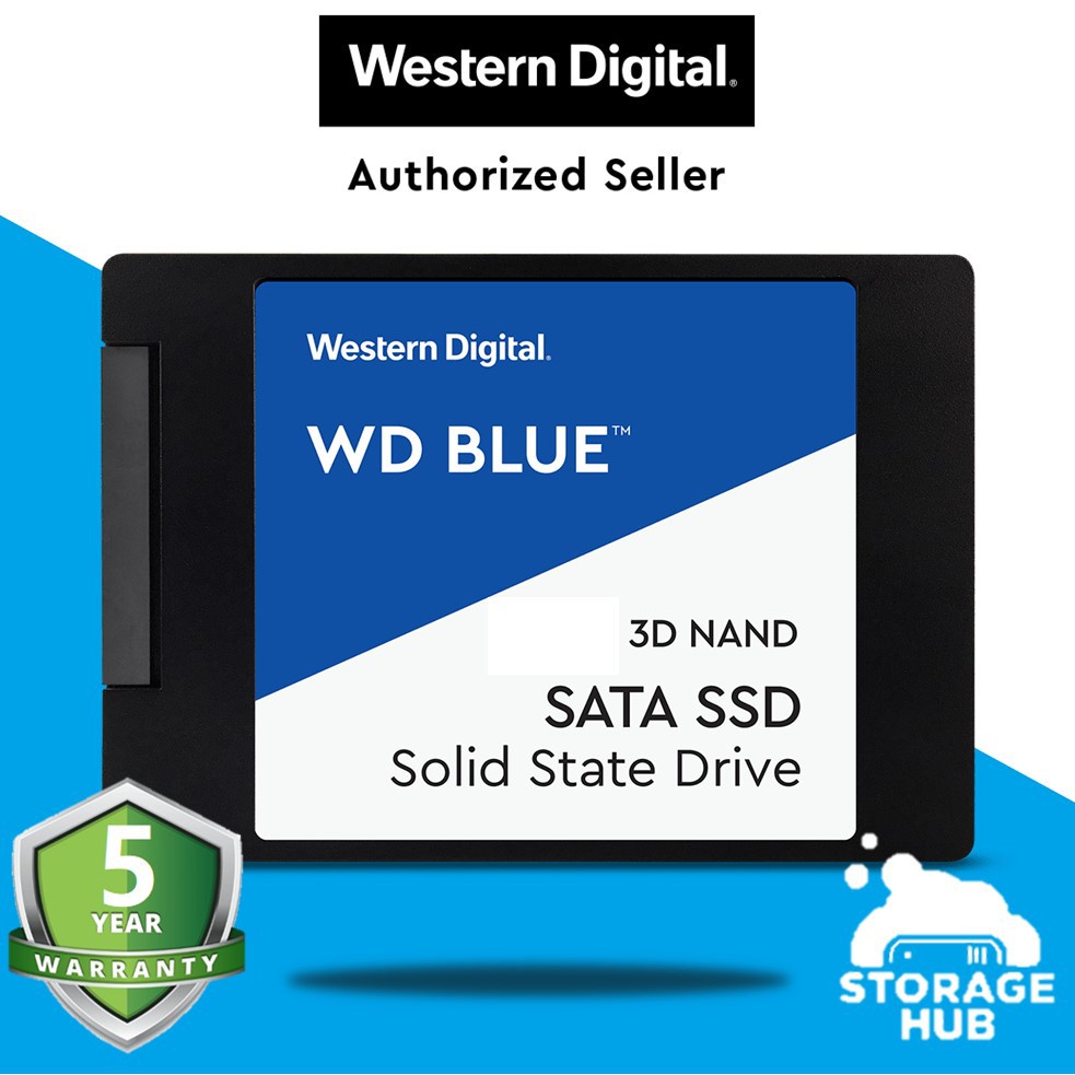 hotWestern Digital WD Blue SSD 250GB500gGB1TB Internal 3D NAND PC SSD ...