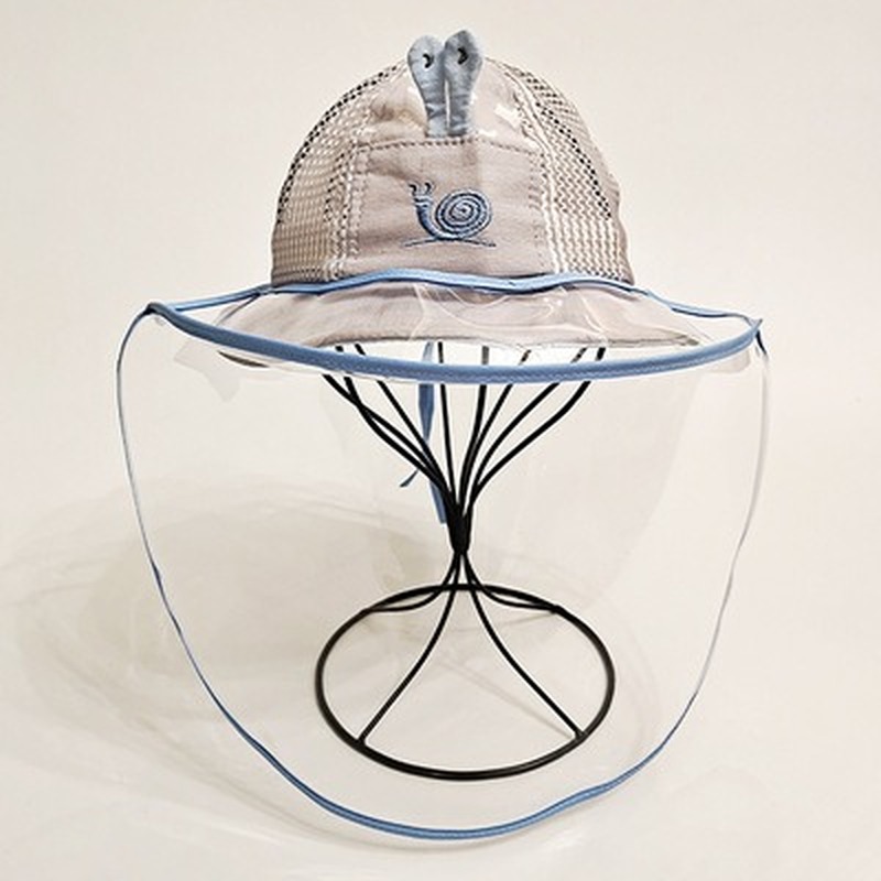 Baby face shield hat for spring and summer kids thin protective face ...