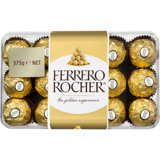 Ferrero Rocher T30 เฟอร์เรโรรอชเชอร์ช็อกโกแลต 30 ลูก - diney - ThaiPick