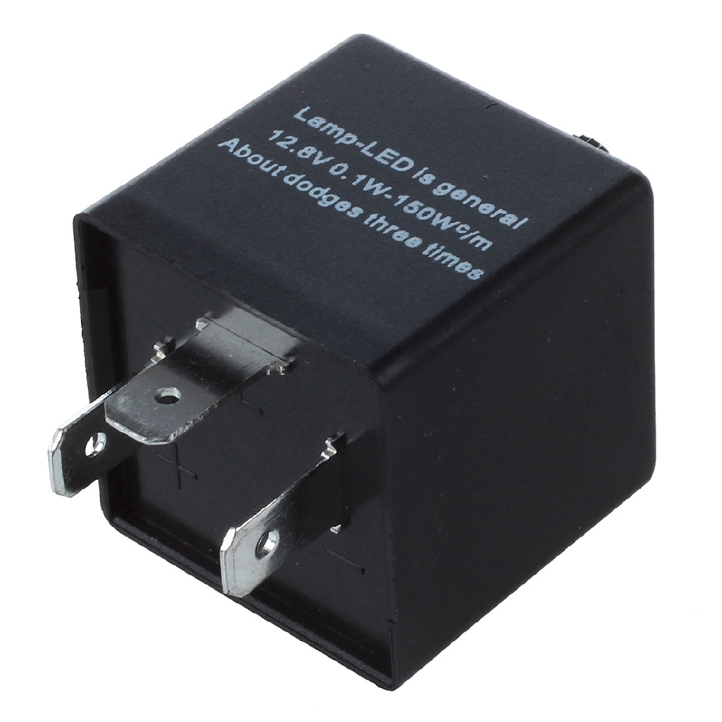 flasher 3 pin ไฟกระพริบ led รีเลย์ประเภท 12 . 8 v - gangong1.th - ThaiPick