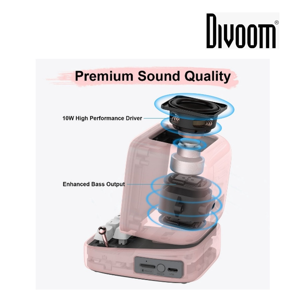 Divoom Ditoo Plus ลำโพงขนาดกะทัดรัด - dees_life - ThaiPick