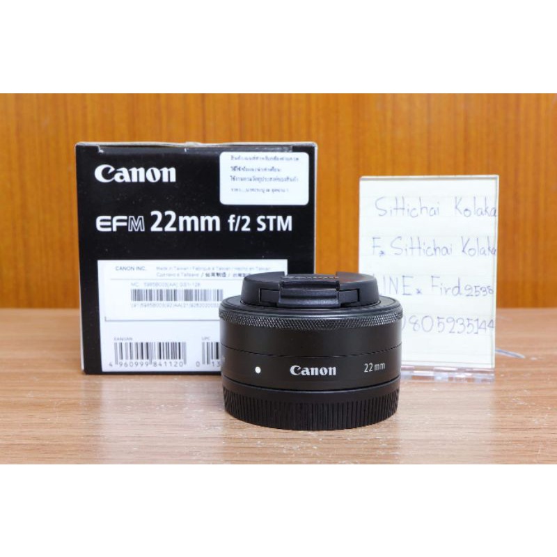 CANON EF-M 22 mm f2 STM - sittichai07042548 - ThaiPick