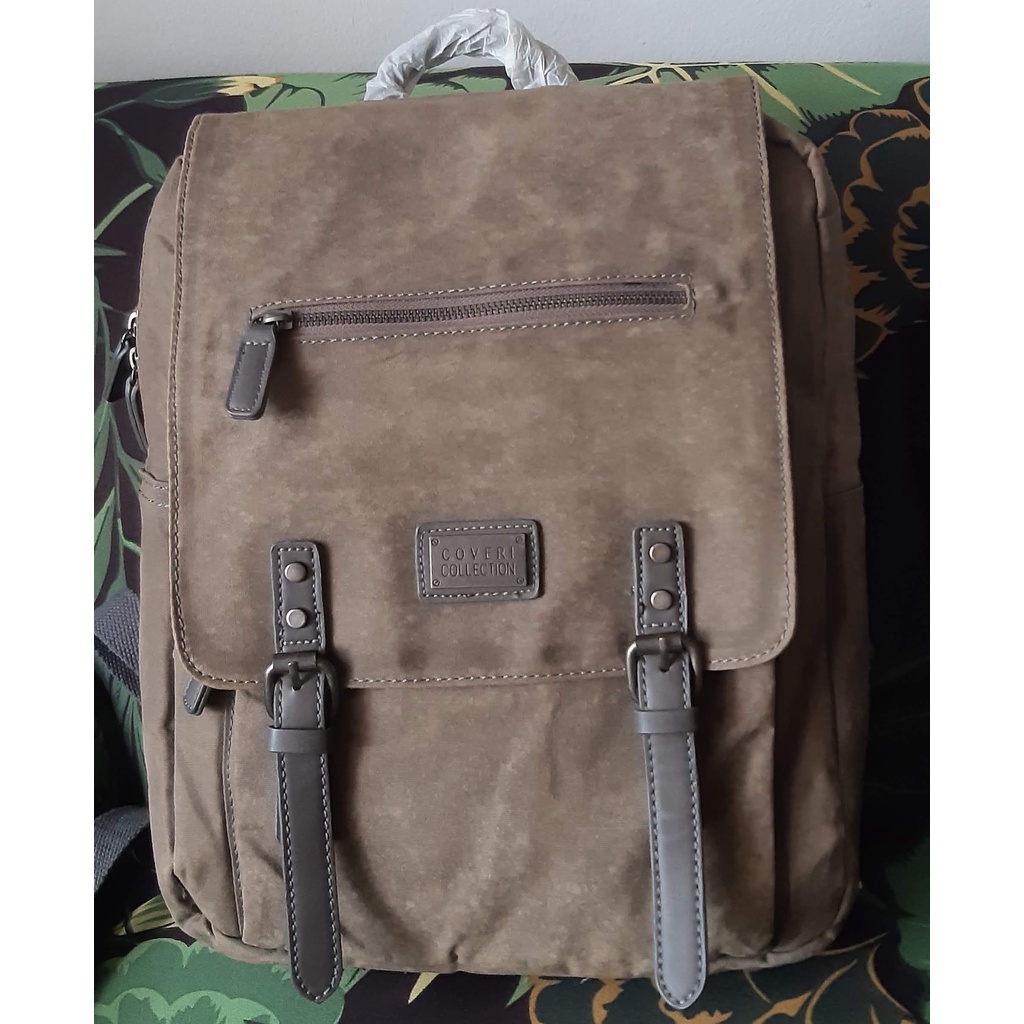 ORIGINAL COVERI COLLECTION vintage laptop backpack for office and ...