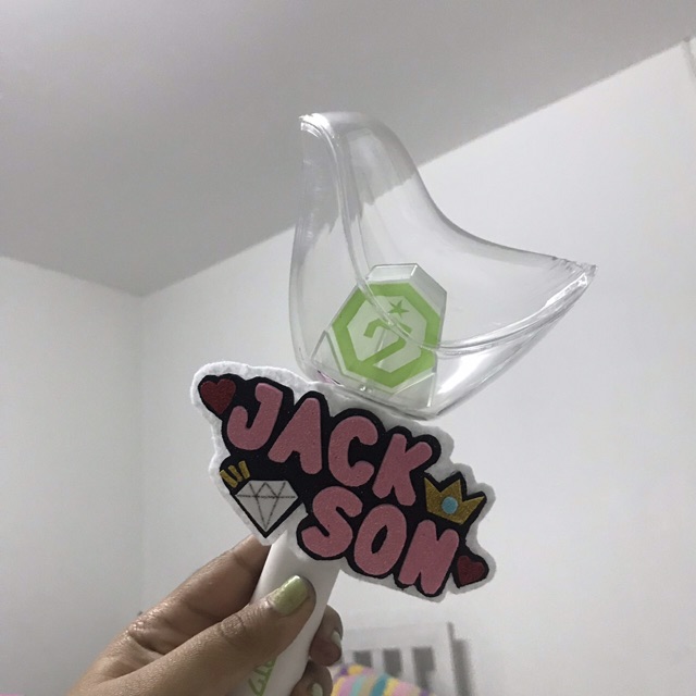 ป้ายชื่อ ติดแท่งไฟ Name tag GOT7 และ วงอื่นๆ (สั่งทำตามคำสั่งซื้อของ ...