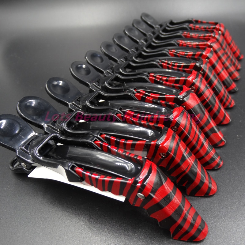 Professional Hair Salon Clip Hairdresser Crocodile Clips Barber Styling ...