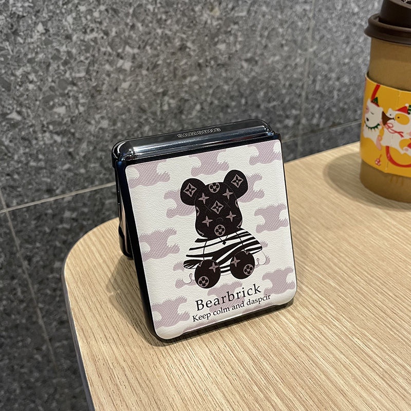 เคสป้องกันโทรศัพท์มือถือ แบบหน้าจอพับได้ ลายนูน สําหรับ Samsung ...