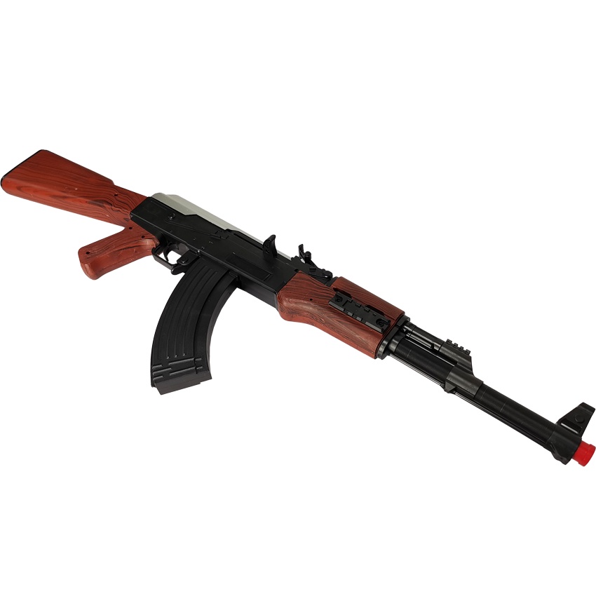 PACKTOY ปืนของเล่น ปืนอัดลม AK123 ชักยิงทีละนัดใช้ลูกได้4แบบ มีลูก1ถุง ...