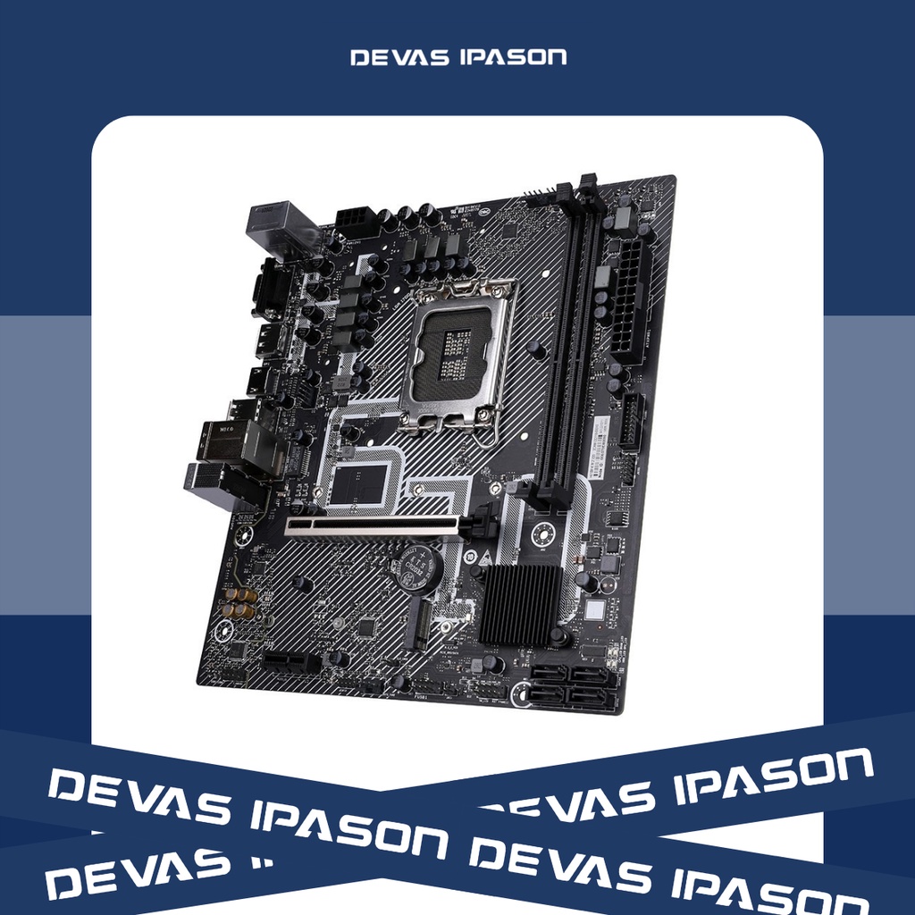 Colorful เมนบอร์ด รุ่น H610M-K M.2 V20 รับประกัน 3 ปี โดย Devas IPASON - devasipason - ThaiPick