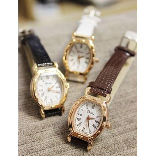 Riches Mall นาฬิกาแฟชั่น Women Leather Watch นาฬิกาข้อมือควอตซ์ อะนา ...