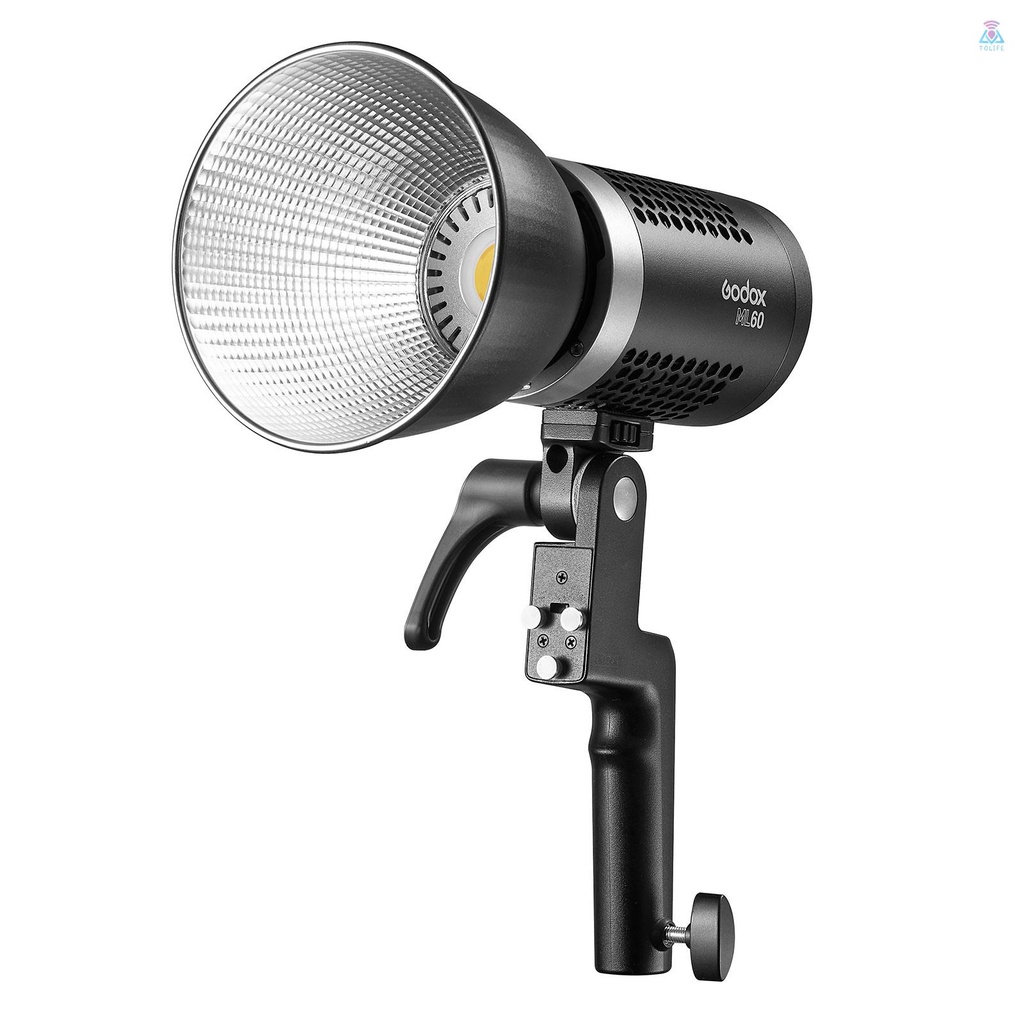 TL Godox ไฟ LED ML60 60W 5600K CRI96 TLCI97 16 กลุ่ม 32 ช่อง หน้าจอ LCD ...