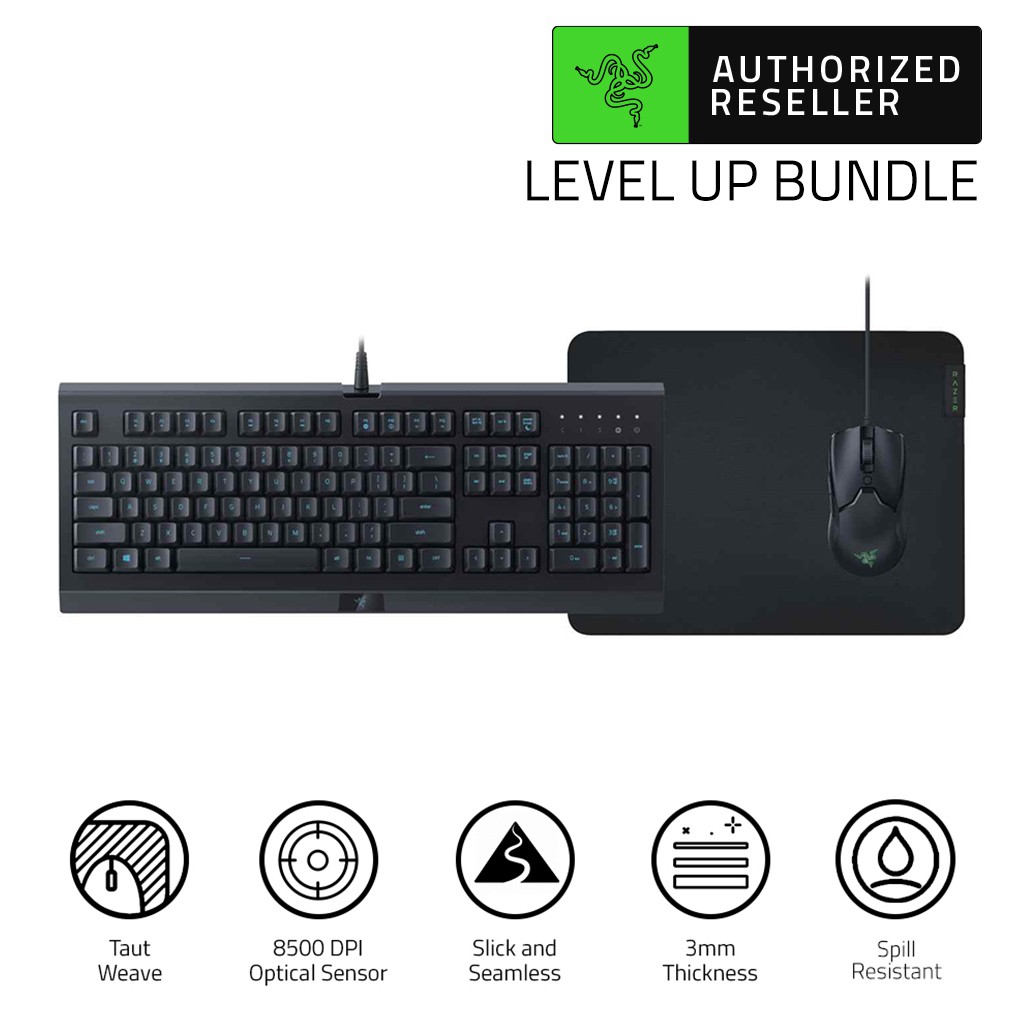 Razer Level UP Bundle - Cynosa Lite keyboard+Viper Mini Mouse+Gigantus ...