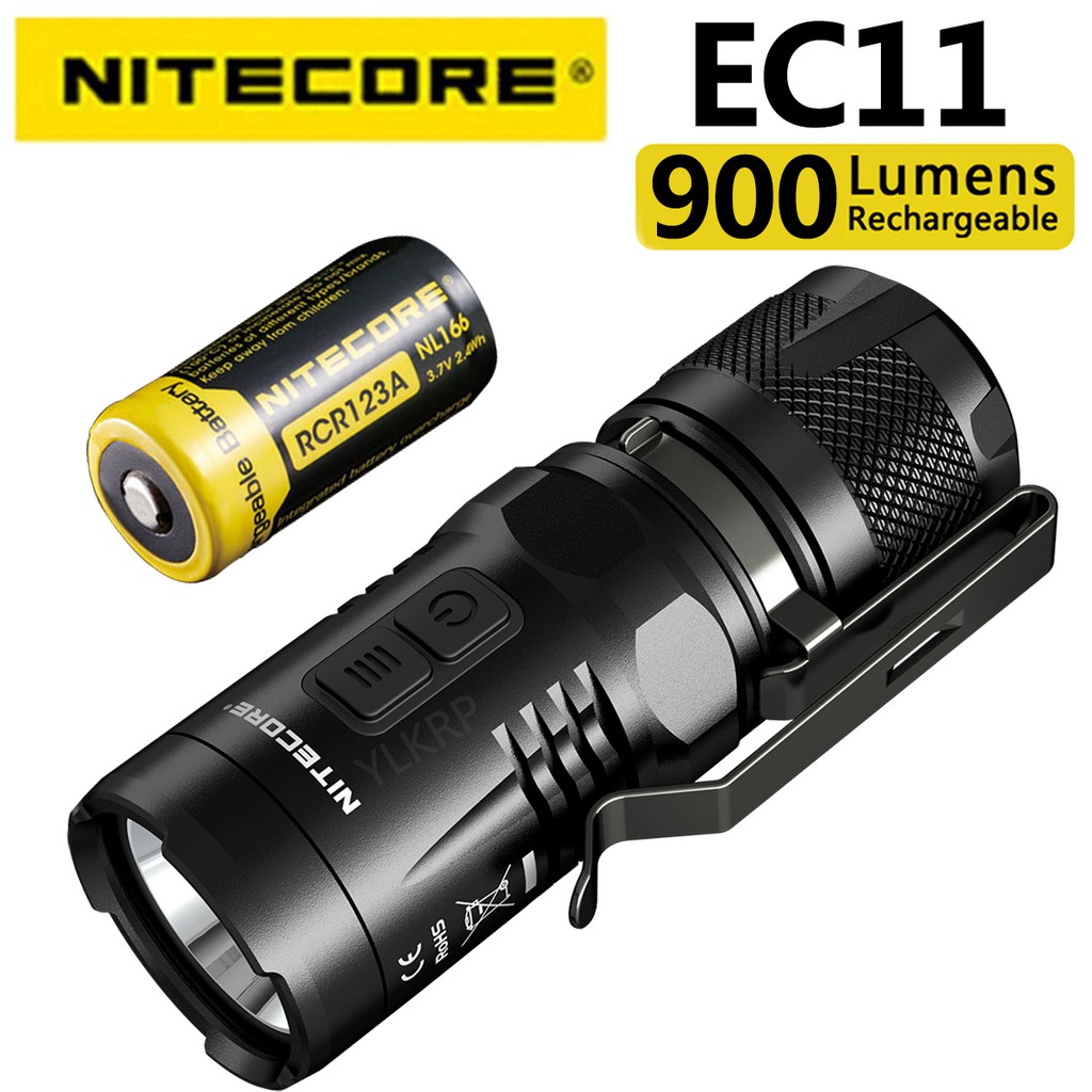 Nitecore EC11 900 lumens using CREE XM-L2 U2 LED outdoor waterproof ...