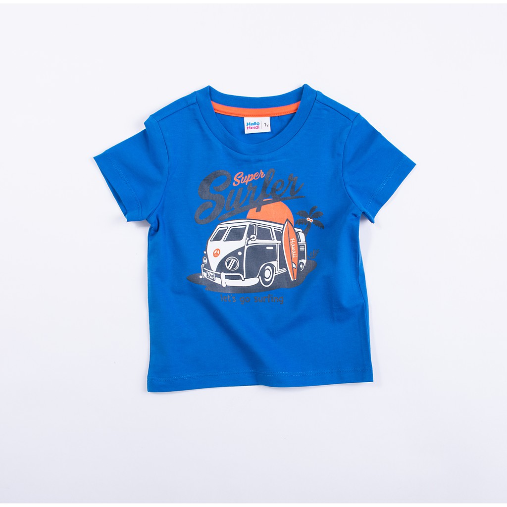 เสื้อยืดแขนสั้นเด็ก Hallo Heidi ฮัลโหล ไฮดี้ พิมพ์ลาย ผ้านิ่ม คอตตอน ...