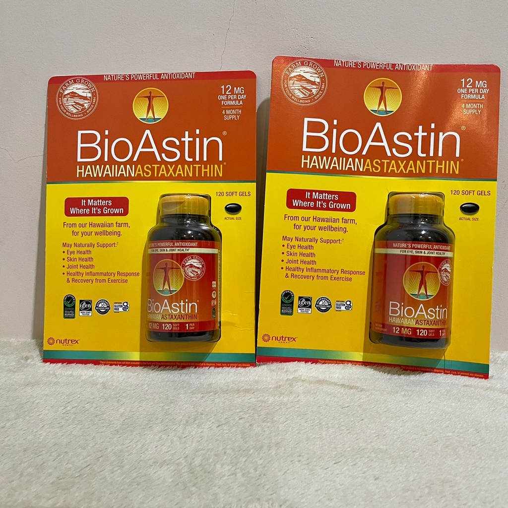 BioAstin Astaxanthin 12mg 120 softgels - nanaspreorder - ThaiPick