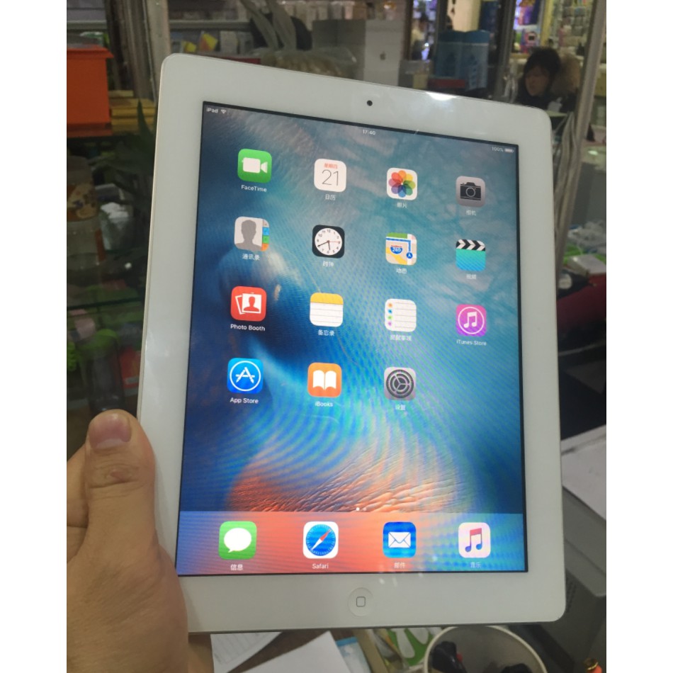 เครื่องแท้ แอปเปิ้ล iPad 2 16G ไวไฟ&ใส่ซิม แอปเปิ้ล อุปกรณ์ครบชุดและมีกล่องให้ด้วย ไอมือสอง iPad ...