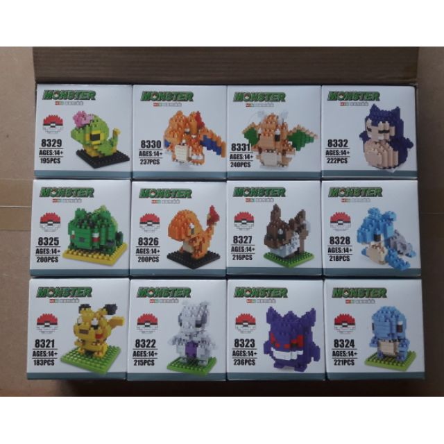 Lego Pokemon Nanoblock ถูกที่สุด พร้อมโปรโมชั่น ก.พ. 2026 | BigGoเช็ค ...