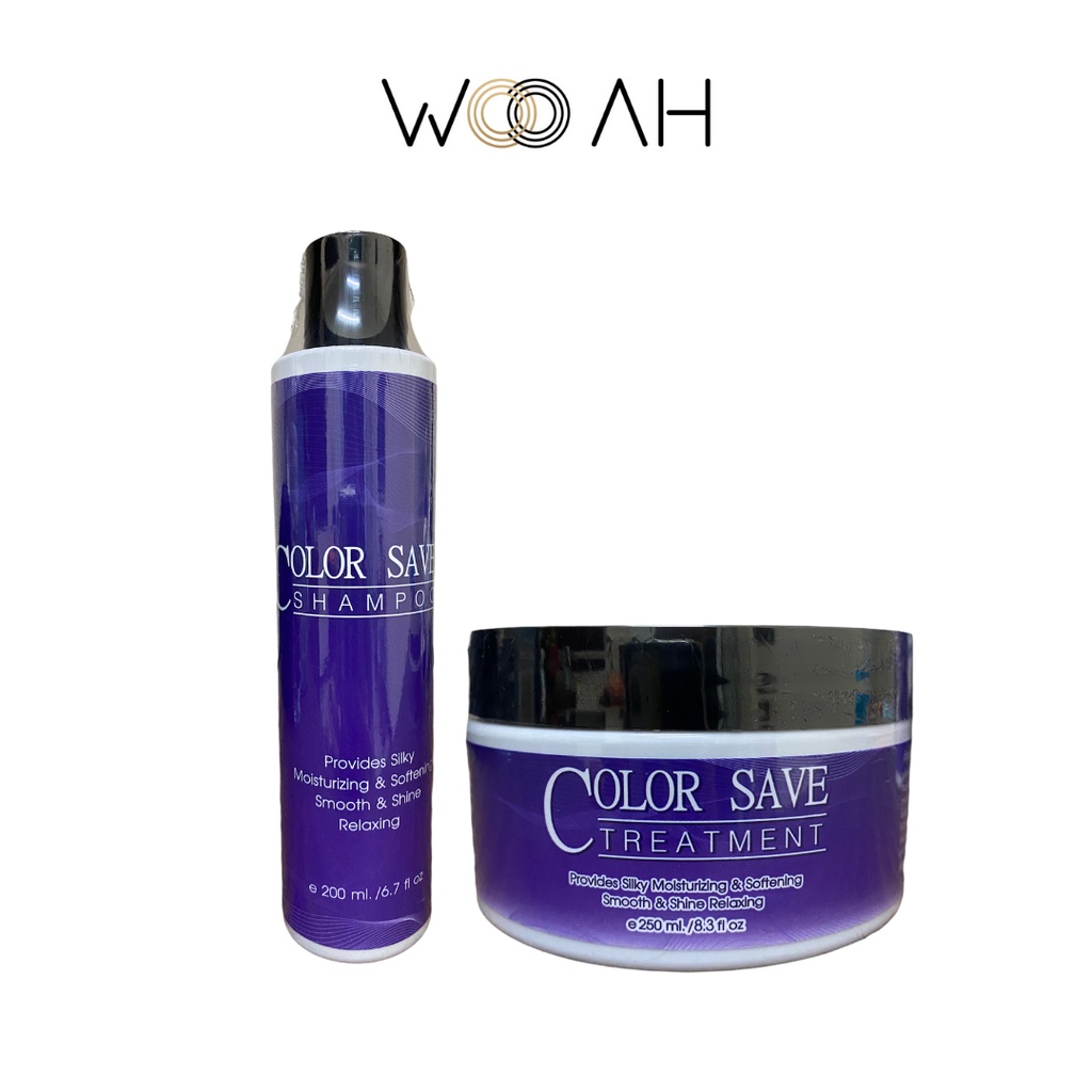 Color Save Shampoo / Treament Anti Yellow คัลเลอร์เซฟ แฮร์ แชมพู/ครีม ...