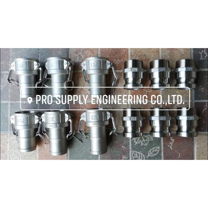 ข้อต่อสแตนเลส QUICK COUPLING SS316 PART C200 - viwj2r5tew - ThaiPick