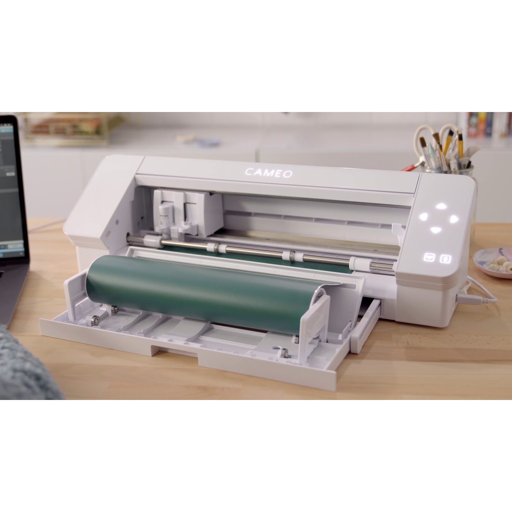 เครื่องตัด cameo 4 เครื่องตัดสติ๊กเกอร์ รุ่นใหม่ตัดยกม้วนได้ - jr ...