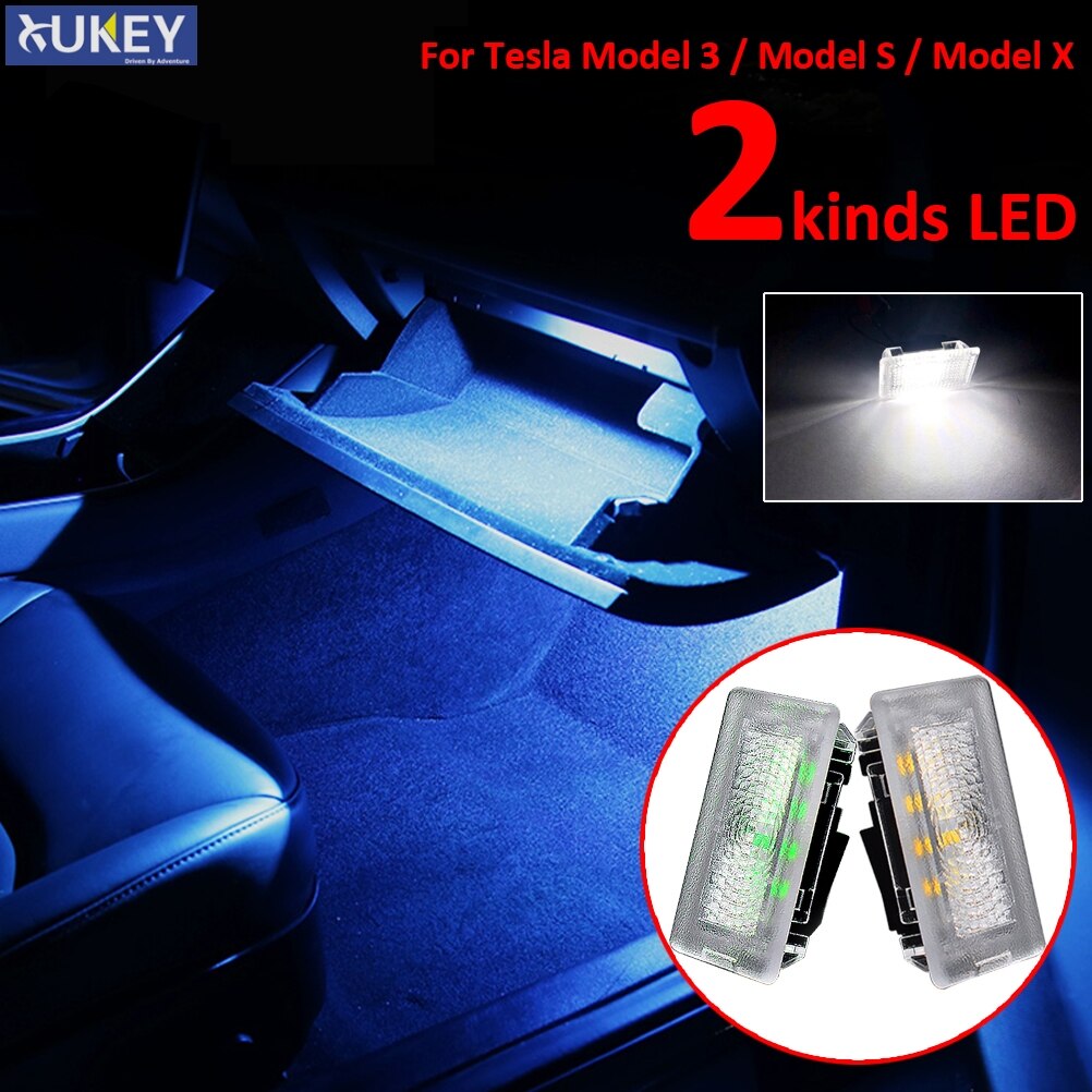 CODFor Tesla Model 3 Model S Model X Upgrade LED Interior Front Rear ...