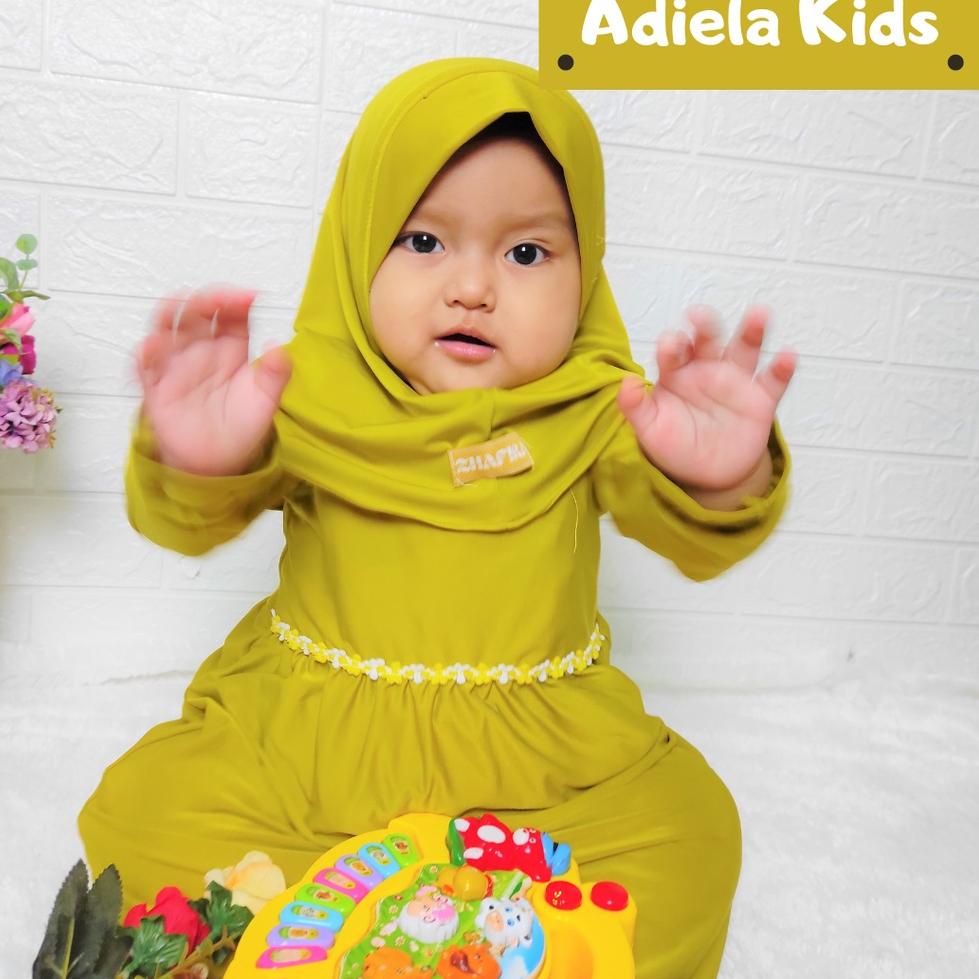 วันวันนี้ Gamis Baby Girl Aira แรกเกิด 0-12 เดือน Gamis ชุดจัสมิน ...