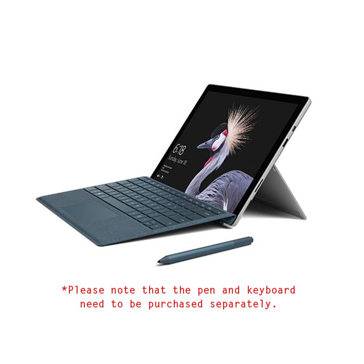 เครื่องสแกนลายนิ้วมือไมโครซอฟท์ Surface Pro 5 M 3 4 G 128 G Win 10 Dual ...