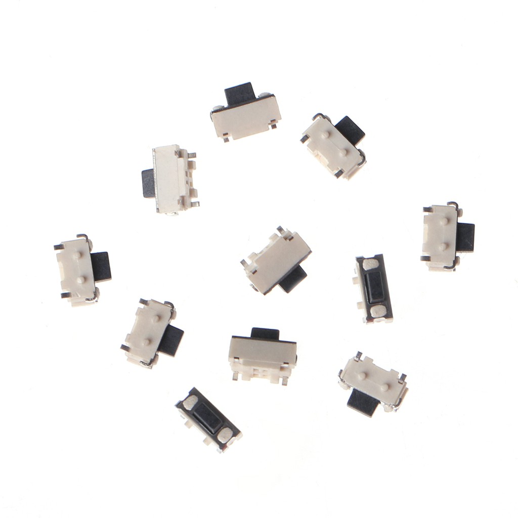 10 Pcs/1 Set Side Tactile Push Button Micro SMD SMT Tact Switch 2x4x3 ...
