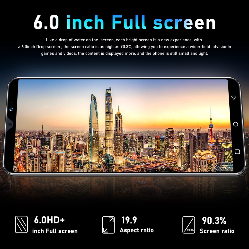 โทรศัพท์มือถือ OPPO A19 โทรศัพท์ 8256GB โทรศัพท์ราคาถูก SmartPhone มือ ...