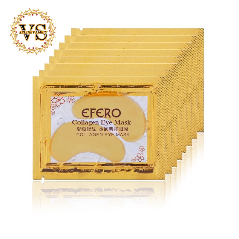 EFERO 5Pack Collagen Gold Eye Mask Eye Patch Face Mask Eye Patches ...