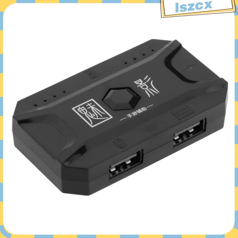 Mobile Gaming Keyboard Mouse Console Gamepad Adapter USB Hub Converter ...