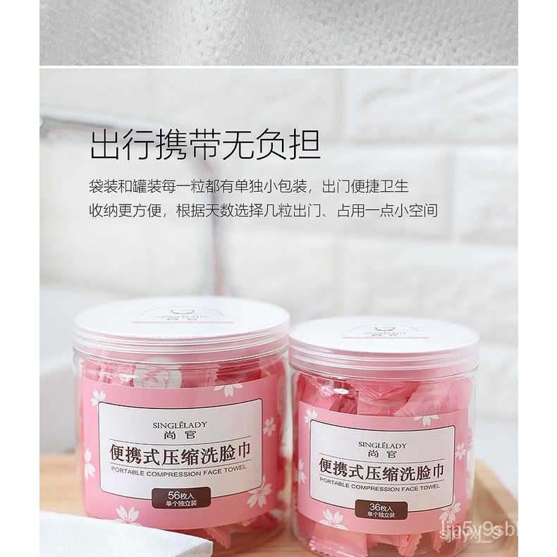Limited Time DiscountSingleLadySingleLady Compressed Face Cloth Cotton ...