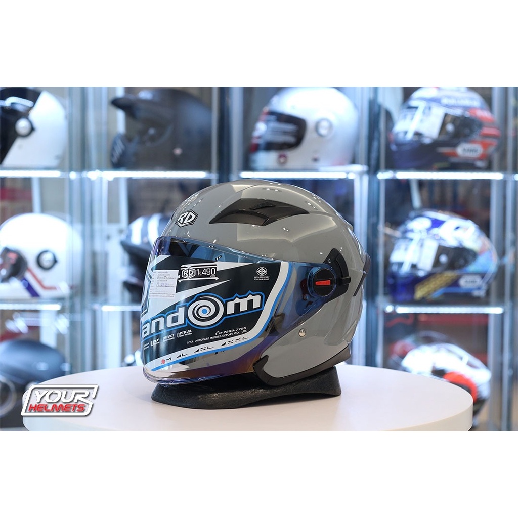 หมวกกันน็อค RANDOM HELMETS รุ่น AIR FORCE 1 BT - yourhelmetshop - ThaiPick