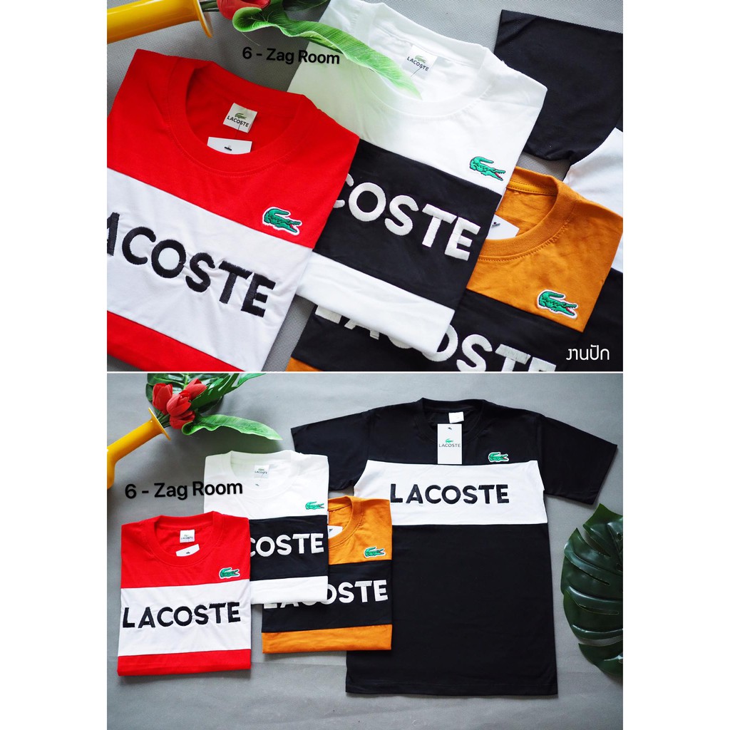 สินค้าขายดี เสื้อยืดงานปักตัดต่อ. งานป้าย CC-DOUBLE O Cotton 100 (SMLXL) No.07 - d_dome_shop ...