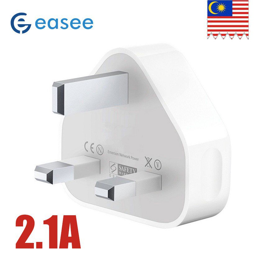 2021EASEE Plug 2A USB Power Charger Adapter UK Plug fast charging2022 ...