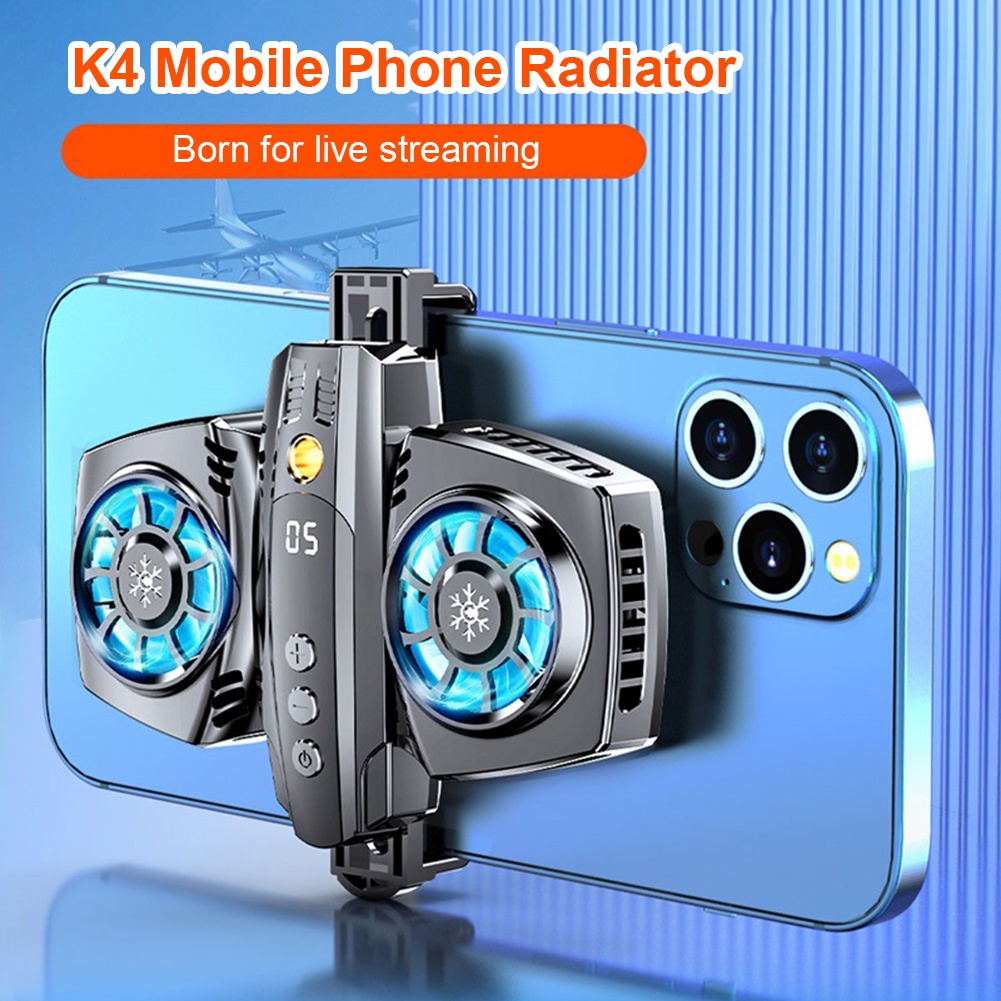 Hot StockK4 Mobile Phone Radiator With Smartphone Temperature Display ...