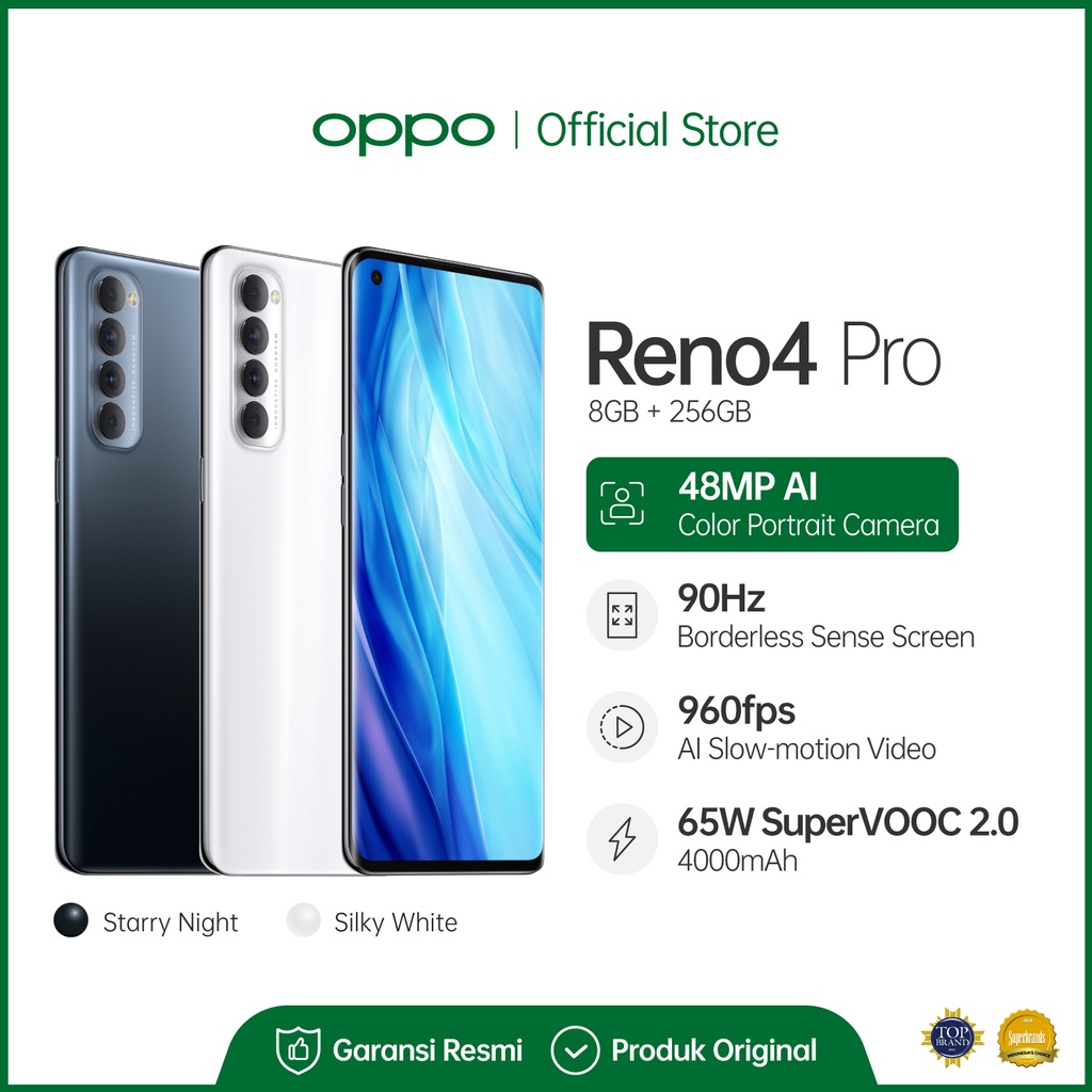 Spesifikasi Oppo Reno4 Pro, Harga Terbaru dan Kelebihannya