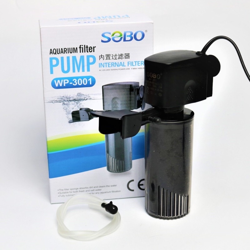 ส่งไว ปั๊มน้ำพร้อมกระบอกกรอง Aquarium Internal Filter SOBO WP-2001 WP-3001 WP-2000F WP-3000F ของ ...