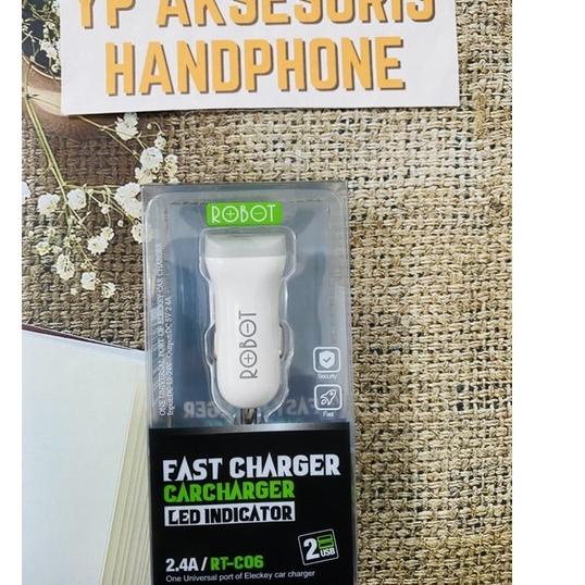 ที่ชาร์จในรถยนต์ Casan Car Plugs ROBOT RT-C06 2USB Fast Charger 2.4A ...