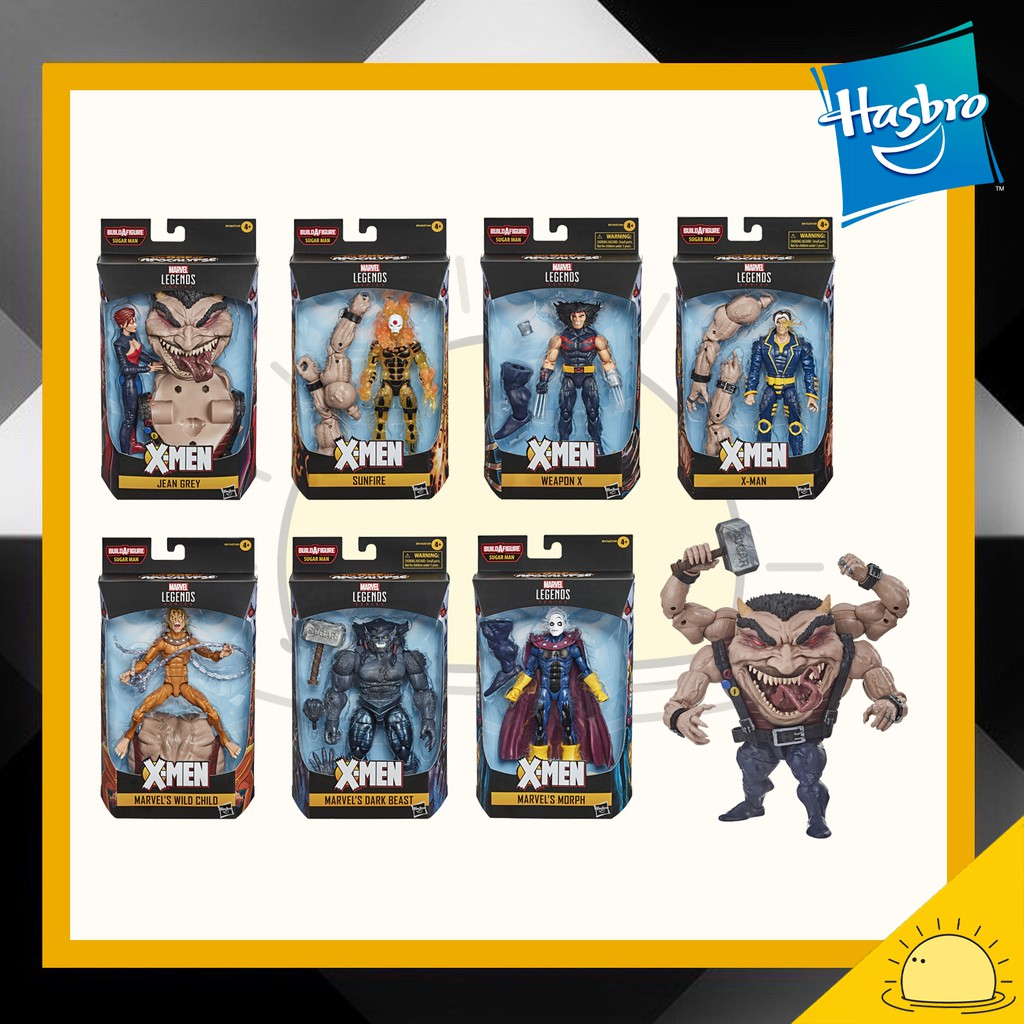 X-Men Marvel Legends Wave 5 Set of 7 Figures (Sugar Man BAF) Hasbro ...