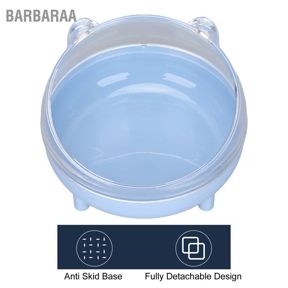 Barbaraa ชามให้อาหารสัตว์เลี้ยง ปากเอียง ขนาดเล็ก สําหรับสุนัข แมว ...