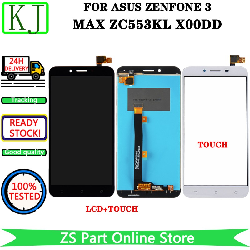 หน้าจอสัมผัส Lcd สําหรับ Asus Zenfone 3 Max 5.5 X00DD ZC553KL - zsdavid ...