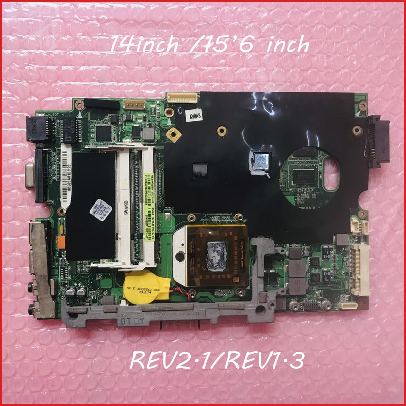 Free Cpu K40ab K50ab Laptop Motherboard for Asus K40ab K40ad K40af ...