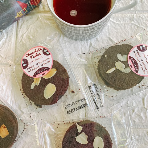 Newคุกกี้ทูเลย์(คลีน)ไร้น้ำตาล - Cookie Tuiles (Clean) - cho_lean - ThaiPick