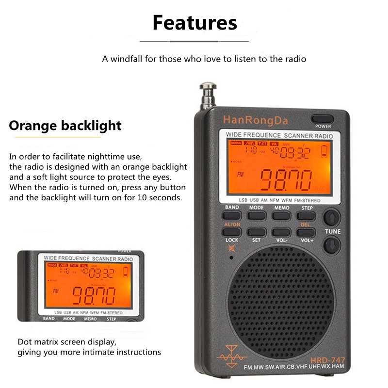 Ready StockFMMWSWAIRCB Full-Band LCD Screen Digital Dot Matrix Display ...