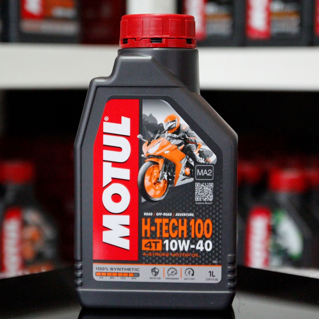 Motul H-Tech 100 10w40 (น้ำมันเครื่องสังเคราะห์ 100) - rabbit.motorbike ...