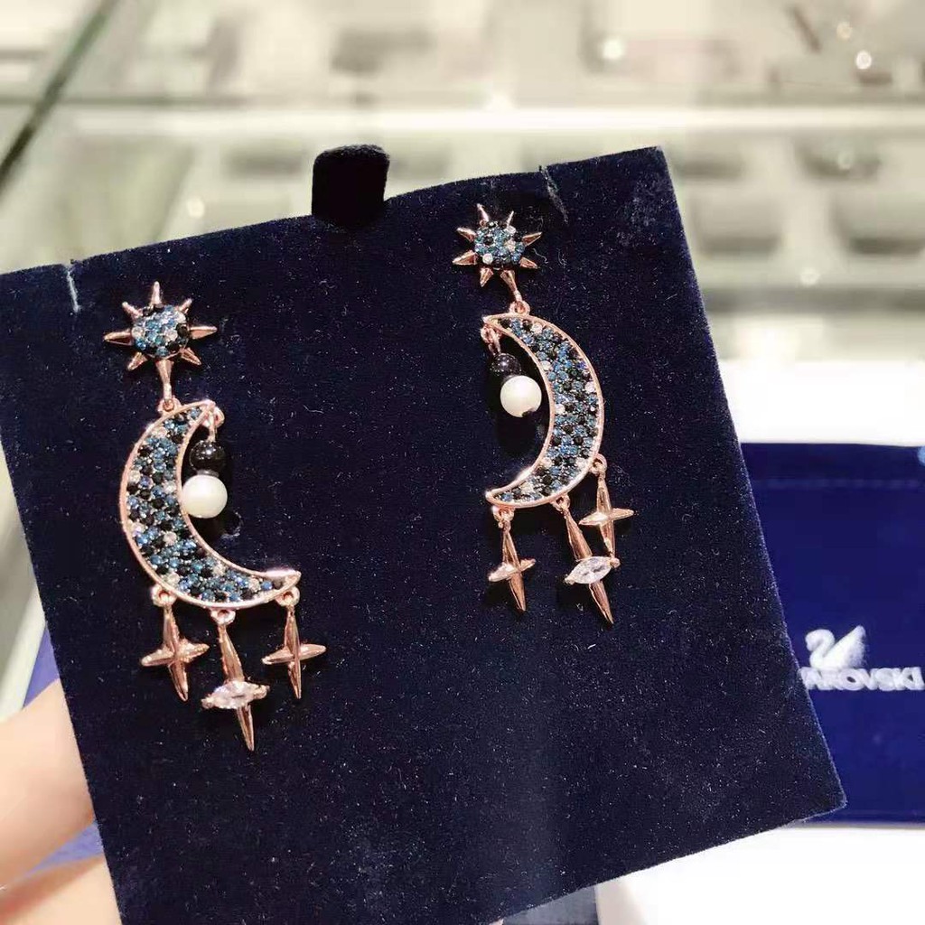 SWAROVSKI(สวารอฟสกี้) SYMBOLIC คริสตัลใส่ต่างหู 5489536 ของขวัญสําหรับ ...