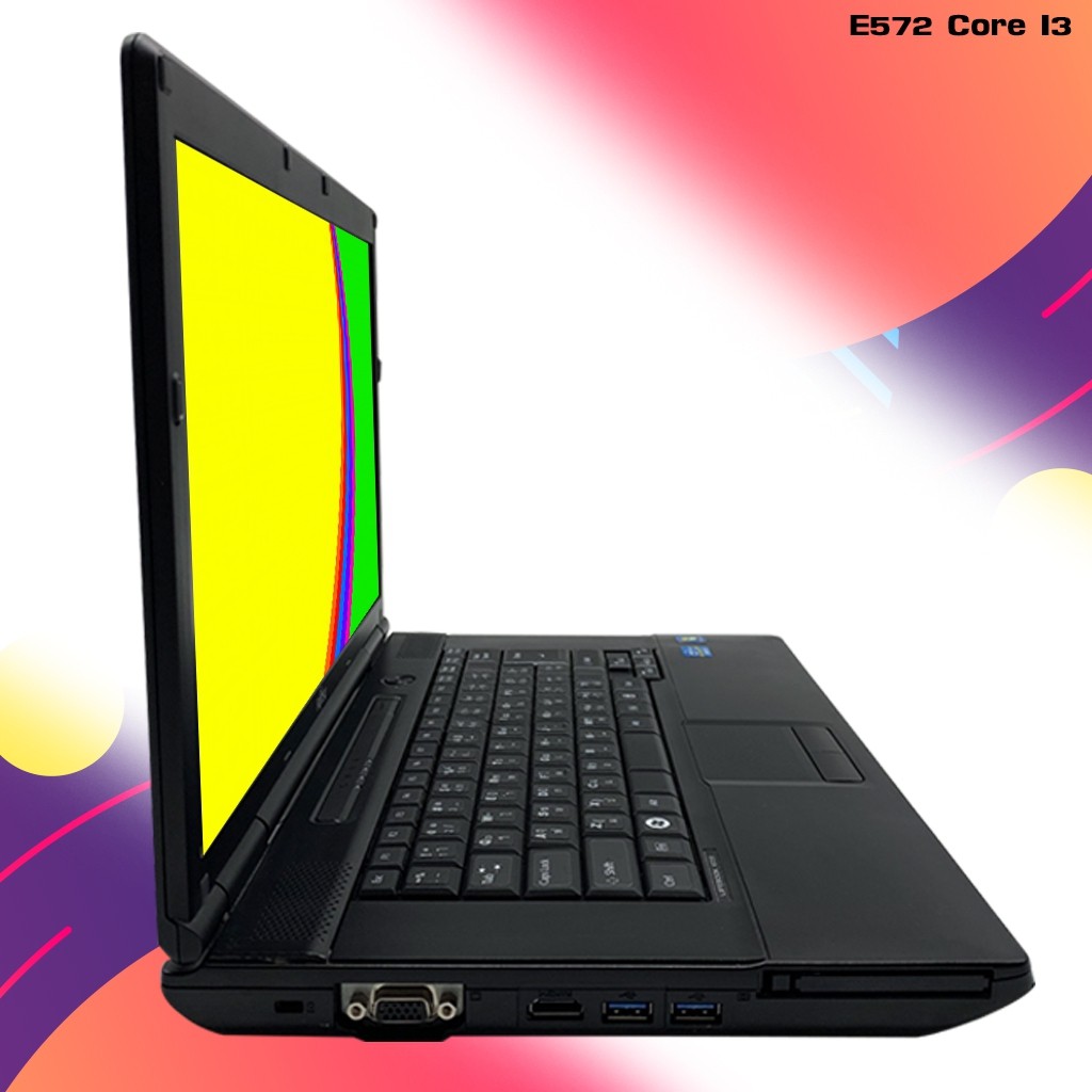 โน๊ตบุ๊คมือสอง Notebook Fujitsu Core i3 (Ram 4GB) เล่นเน็ต ดูหนัง ฟัง ...